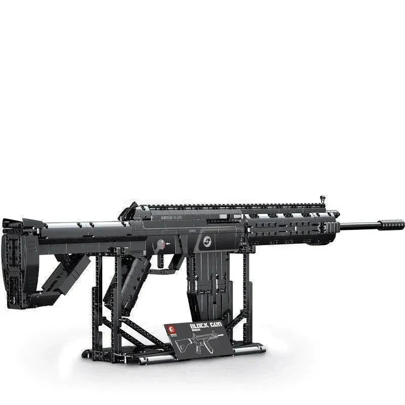 Heavy Duty SMG Combat Rifle | 1539pcs – Motor Builds